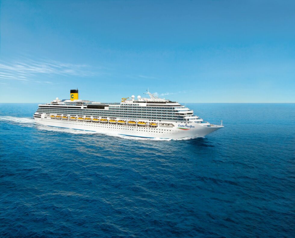 Costa Pacifica è arrivata a Catania per la prima volta nel 2023 ...